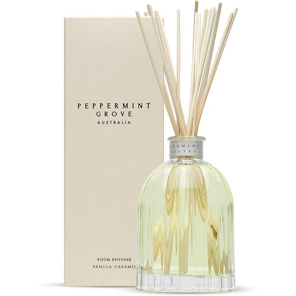 Vanilla Caramel 350ml Diffuser by Peppermint Grove
